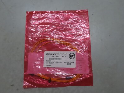 Cisco Amphenol 72-3796-01 jumper, LC/UPC Micro, S/M 2mm SPLX, 2m | eBay