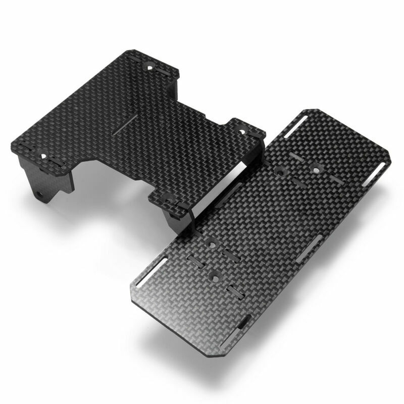Carbon Fiber Front Battery Mount for Axial SCX10 & SCX10 II 1/10 RC ...