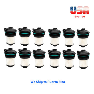 12X FD4627 Fuel Filter Fit FORD PICKUP F150 ALL 2018-2022 Turbo Diesel ...