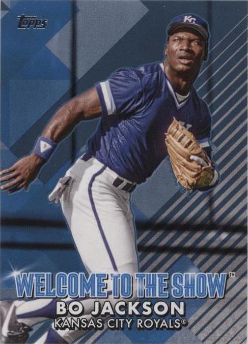 2022 Topps Series 1 - Welcome to the Show Bo Jackson #WTTS-33 Blue for ...