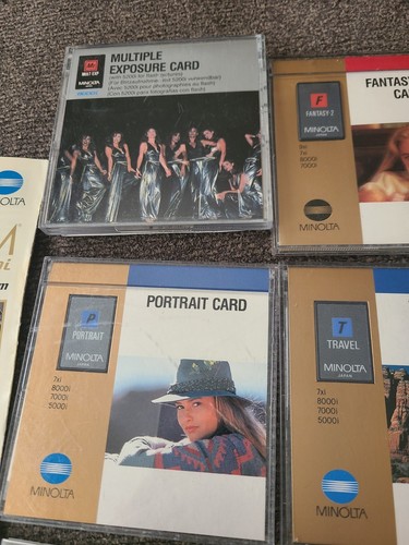 Minolta Maxxum Creative Expansion Card for Dynax Cameras Program Auto ...