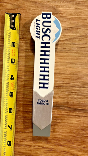 Busch Light Beer Tap Handle Knob Keg Draft Bar Top Kegerator Small ...