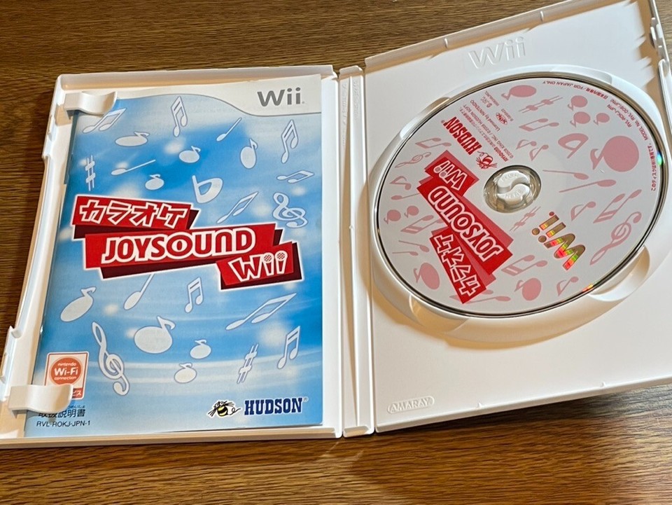 NINTENDO Wii KARAOKE JOY SOUND WII | eBay