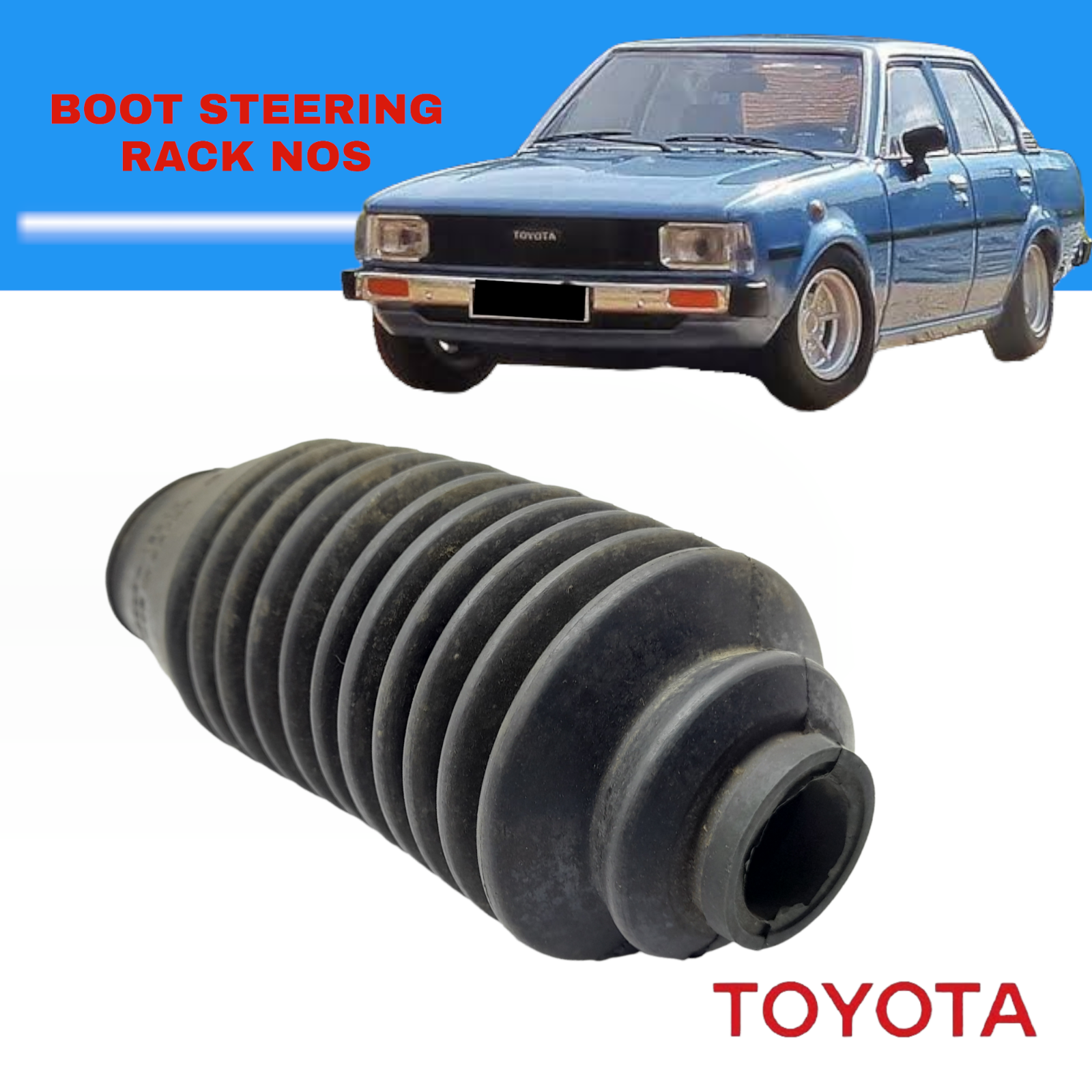 Rubber Boot Steering Rack Fits Toyota Corolla KE70 79–87 Sprinter 45536 ...