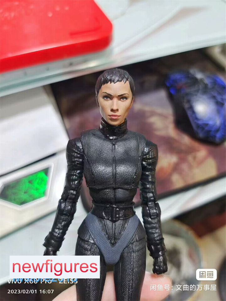 1/6 1/12 1/18 Woman Girl Head Sculpt For 12" 6" Female Action Figure ...