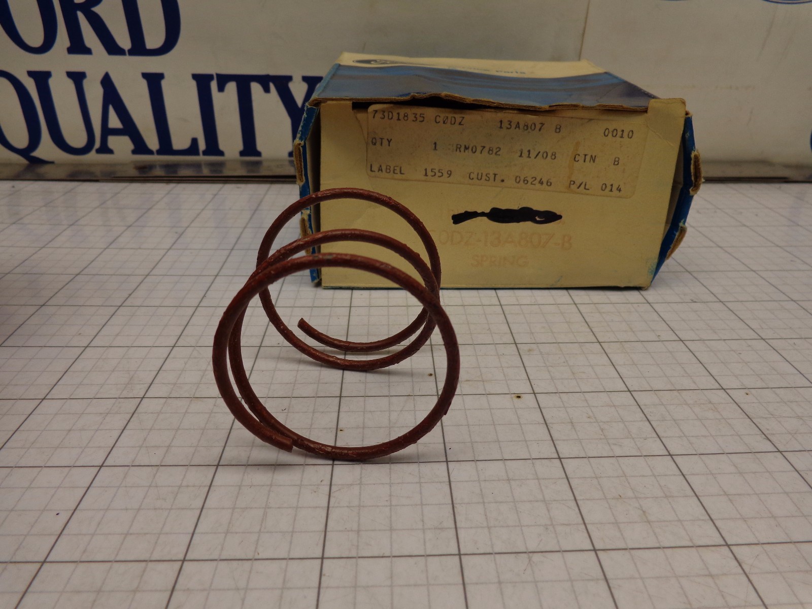 FORD C0DZ-13A807-B Horn Button Return Spring Many 64-69 Mustang Galaxie ...