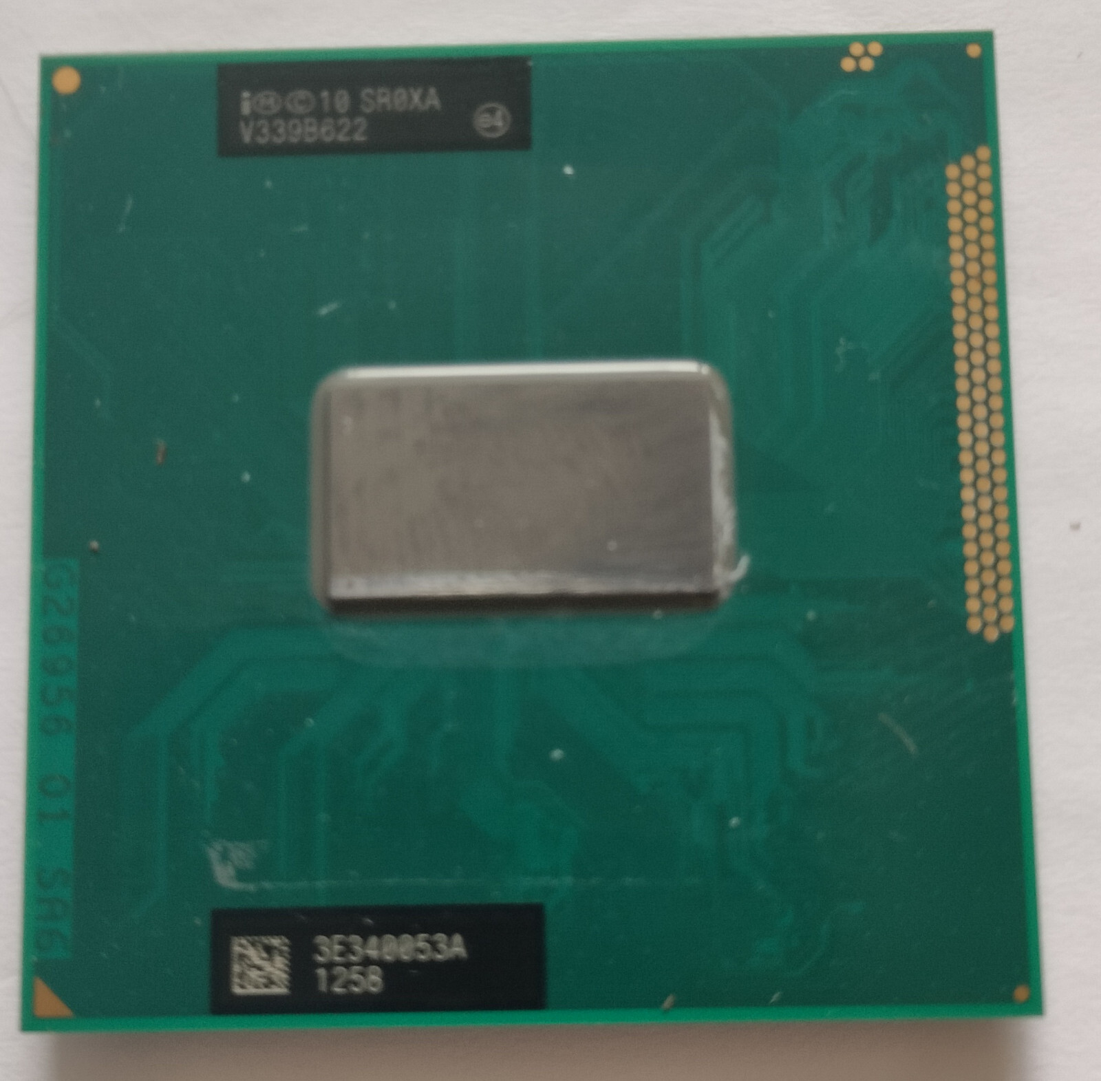 Tested CPU Intel Core i5-3340M 3.4Ghz 3MB cache Socket G2 mobil to NTB ...