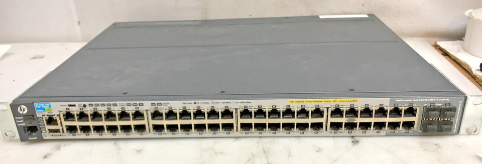 HP 2920-48G 48 Port Gigabit Ethernet PoE+ Network Switch HP J9729A | eBay