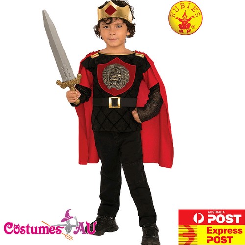 Kids Little Knight Costume Boys King Arthur Child Medieval Book Week ...