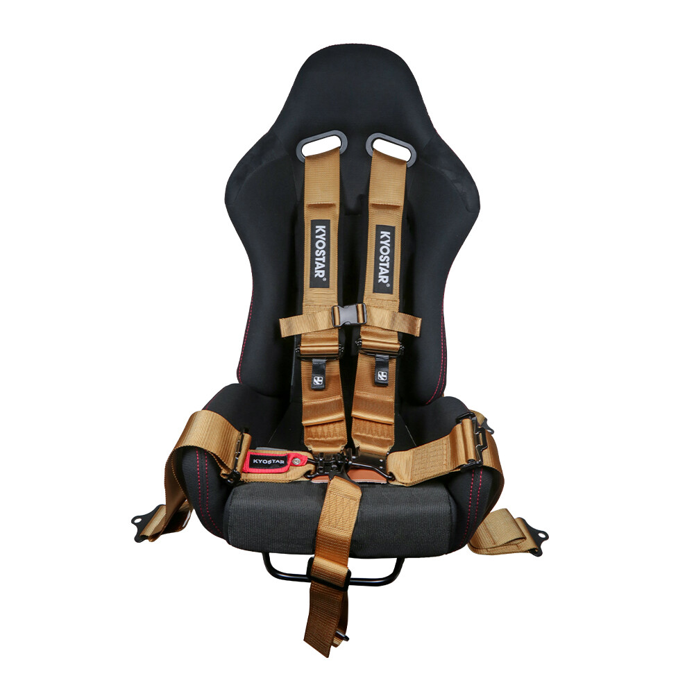KYOSTAR 3" Gold Sabelt 5-Point Camlock Quick Release Racing Seat Belt ...