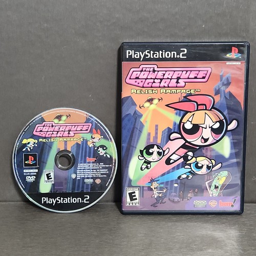 Powerpuff Girls Relish Rampage PlayStation 2 PS2 Video Game ...