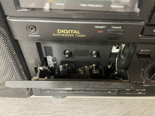 Panasonic Portable Stereo Boombox Rx-ds620 1991 W/ Detachable Speakers ...