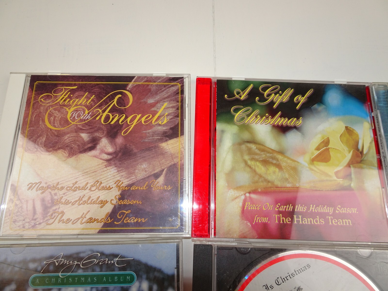 Lot 7 Christmas Christian CD's Holiday Amy Grant Berkey Jackie Evancho ...