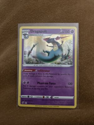 Pokémon Tcg Dragapult Rebel Clash 091192 Holo Holo Rare Ebay