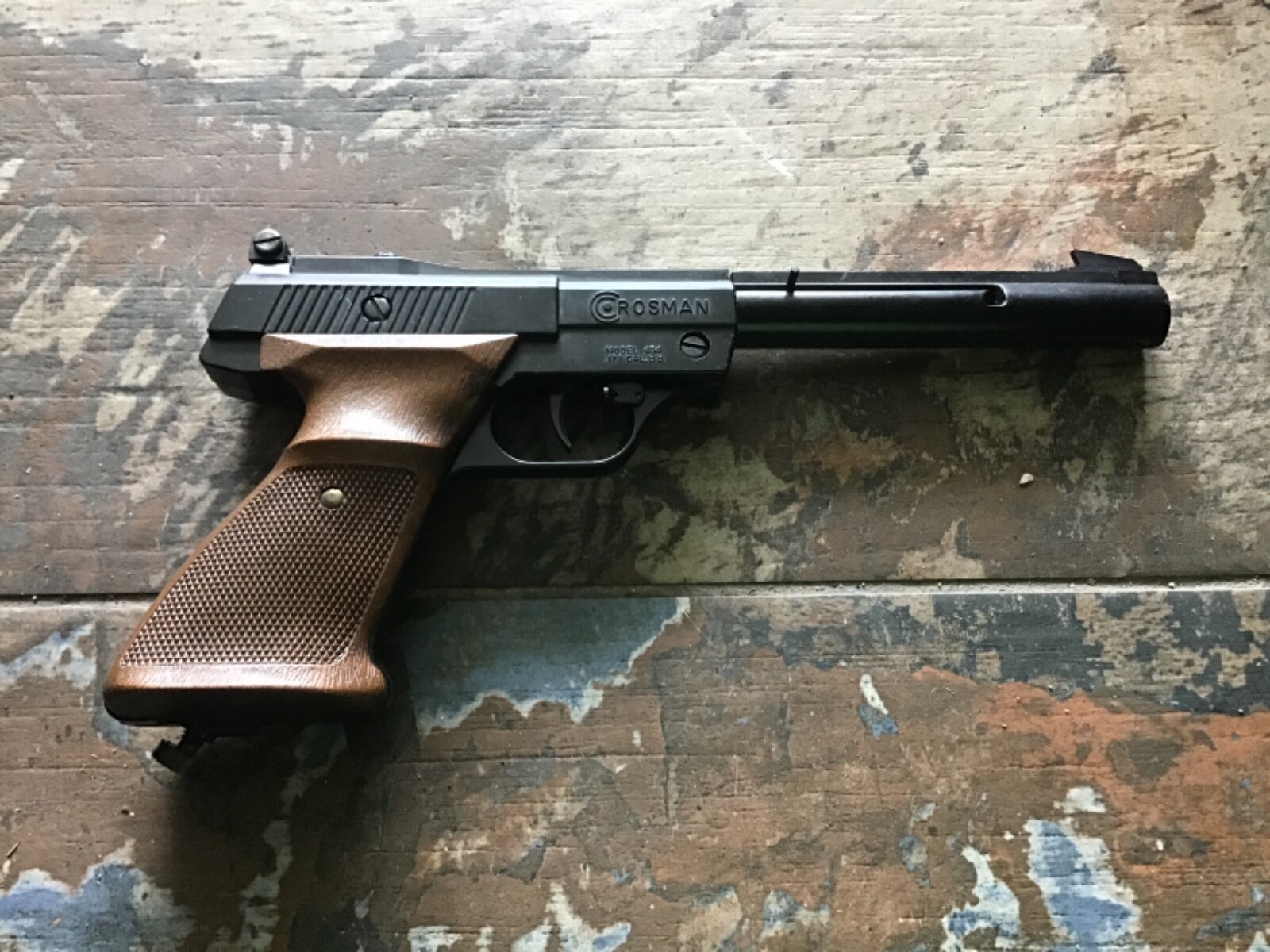 Crosman 454 semi automatic pistol good working order | eBay