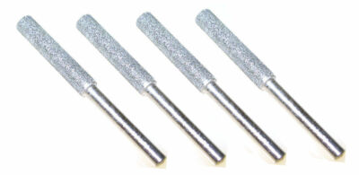 New 4pc Diamond Chain Saw Sharpener Shank 1/8" Diameter 7/32" FOR ...