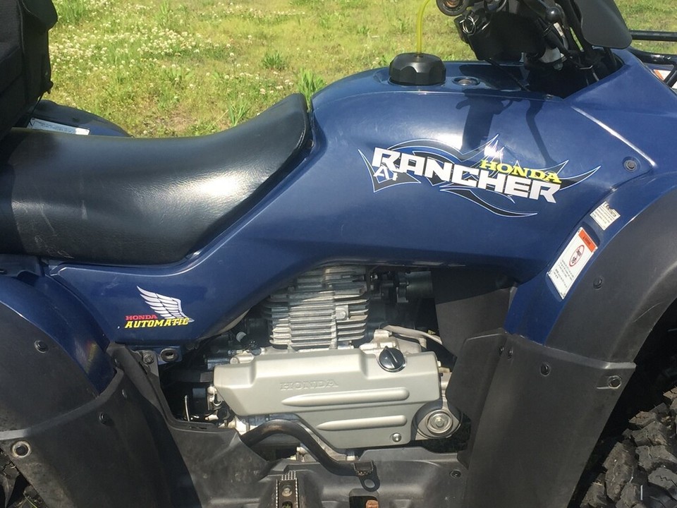 Honda Rancher Decal Graphic Sticker OEM kit Plastic Set Forman ATV Quad ...