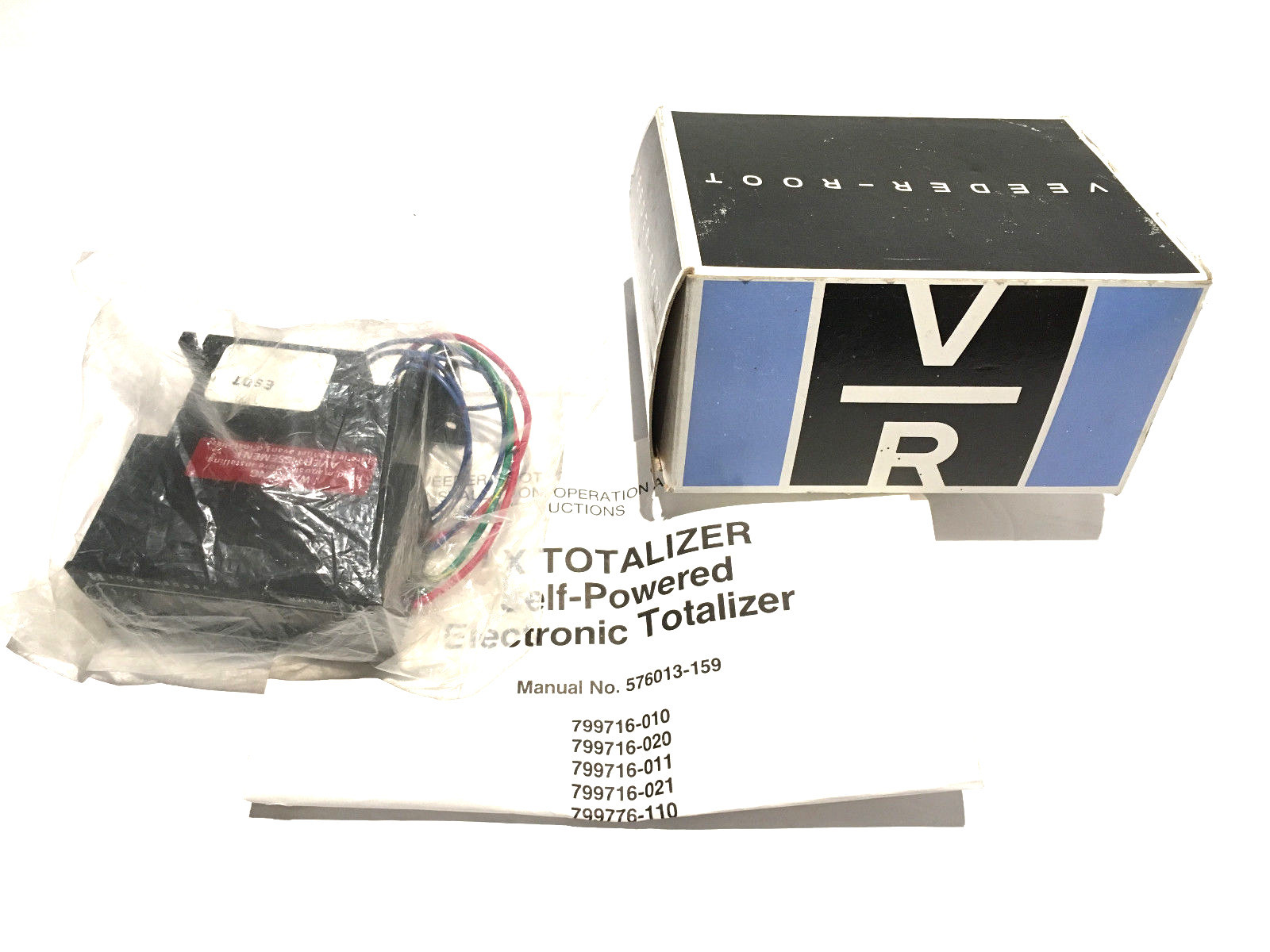 Veeder Root LX 7997 Series Counter/Totalizer 799716-010/799776-110 NEW ...