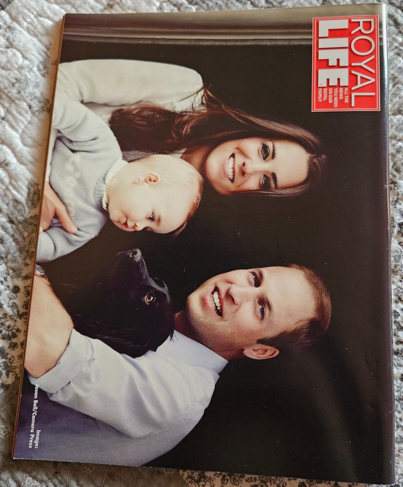 Royal Life Magazine June/July 2014-The Duke and Duchess of Cambridge Charm... | eBay