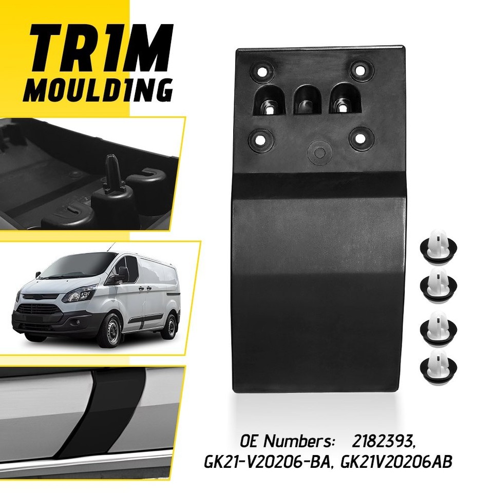 For Ford Custom 2016-2023 Left Side B-Pillar Trim Moulding Lower Panel ...