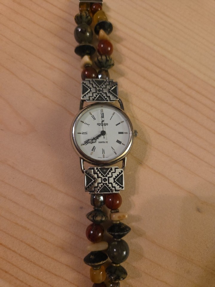 Peyote Bird of Santa Fe Sterling Silver Watch Southwestern *See ...