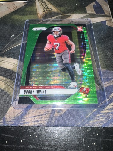 2024 Panini Prizm Bucky Irving Neon Green Pulsar Prizm Rookie Card #316 ...
