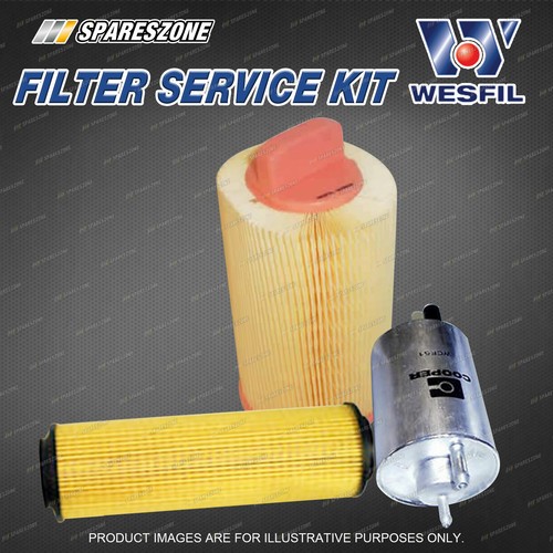 Oil Air Fuel Filter Service Kit for Mercedes Benz C180 C200 C230K ...