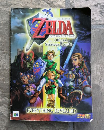 The Legend of Zelda: Ocarina of Time Official Strategy Guide Brady ...
