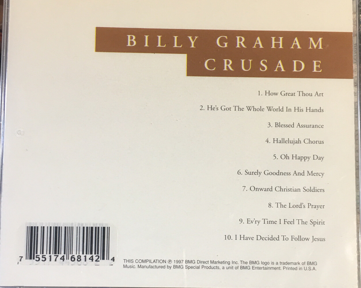 Encore-Bill Graham Crusade by Rev. Billy Graham (CD, 2002) for sale ...