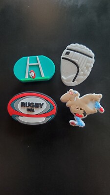 Rugby crocs charms jibbitz | eBay