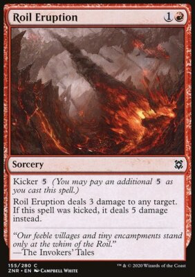 MTG Magic the Gathering Roil Eruption (155/457) Zendikar Rising NM | eBay