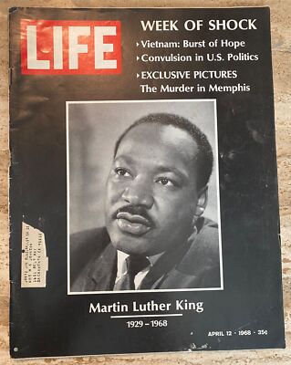 Vintage Life Magazine April 12 1968 Martin Luther King Issue | eBay
