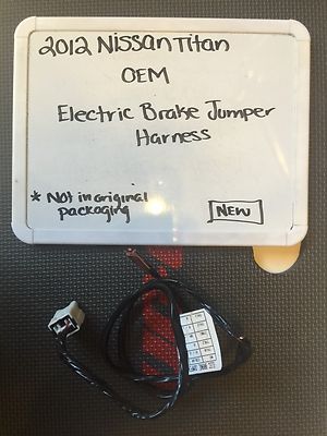 2012-2015 Nissan Titan Trailer Brake Jumper Harness | eBay
