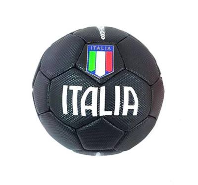 Pallone Palla Da Calcio Football Misure E Peso Ufficiali Italia Nero ...