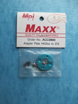 VINTAGE MPI MAXX 3900 ADAPTER PLATE ALUMINIUM HA20XX TO 370 HIMAX ...