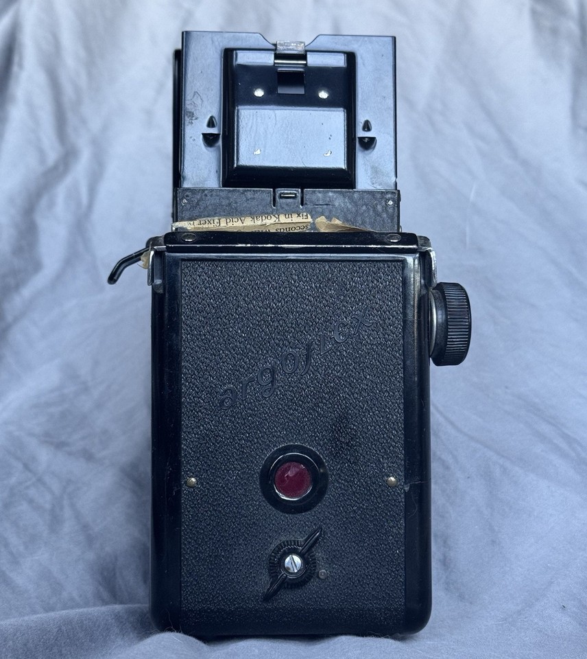 Estate fresh Argoflex E TLR camera w/ 75mm f:4.5 Argus Varex lenses | eBay