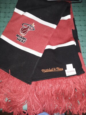 Miami Heat Mitchell & Ness Scarf 60" x 8" -BRAND NEW | eBay