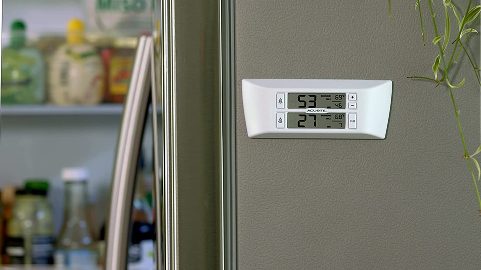 Wireless Temperature Digital Thermometer Refrigerator Freezer Monitor ...