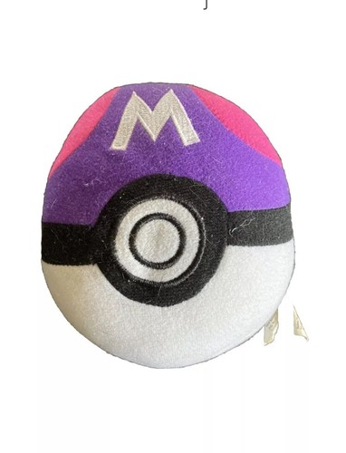 Pokemon Master Ball Plush Doll Stuffed Animal Toy Tomy Nintendo ...