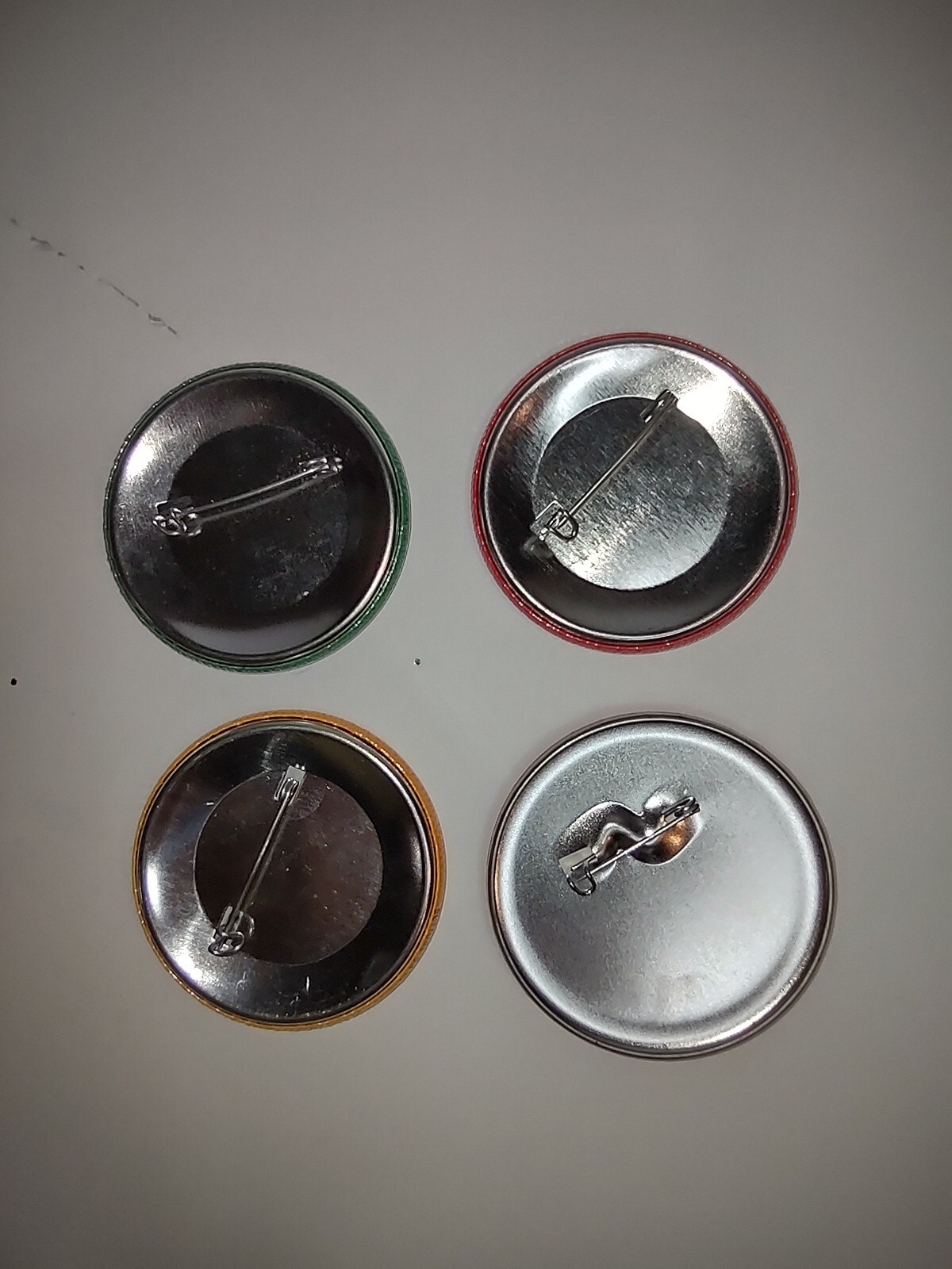 Lot of four Camp Creek Antique Machinery & Threshing Show Pinback ...