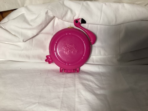 Mattel 2017 Polly Pocket FLAMINGO FLOATIE Pink Play Set w/ 2 Dolls & 2 ...