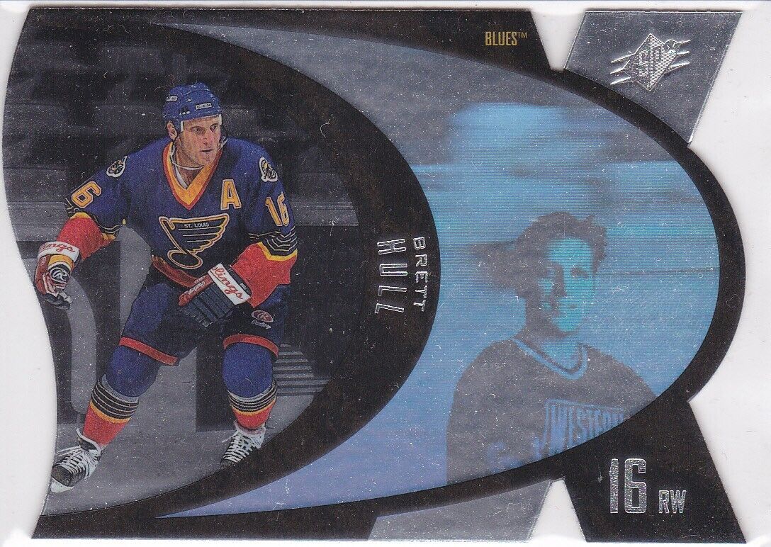 1997-98 SPx BRETT HULL Steel parallel card #43 | eBay