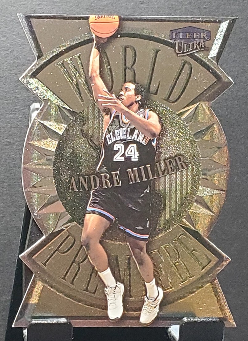 2000 Fleer Ultra #2 Andre Miller CAVALIERS WORLD PREMIER Die-Cut card🏀 ...