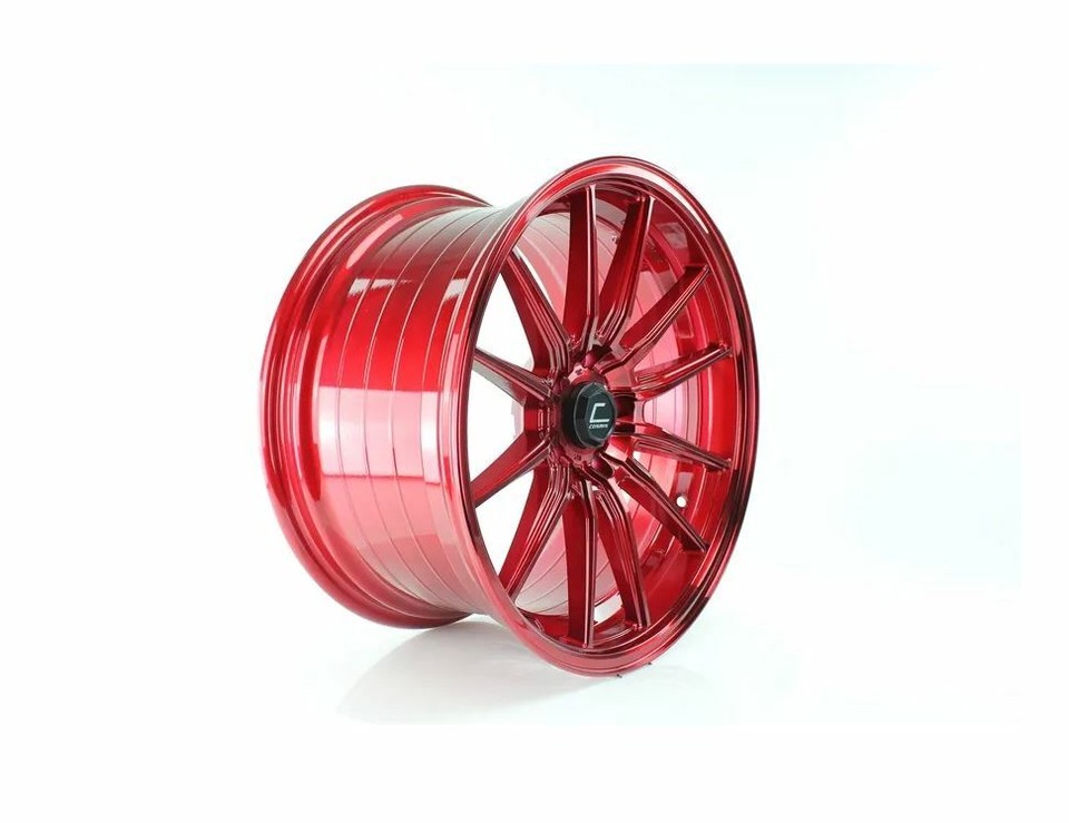 Cosmis Racing R1 Hyper Red Wheel 18x9.5 +35mm, 73.1 CB, 5x114.3 | eBay