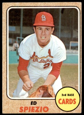 1968 Topps Ed Spiezio . St. Louis Cardinals #349 | eBay