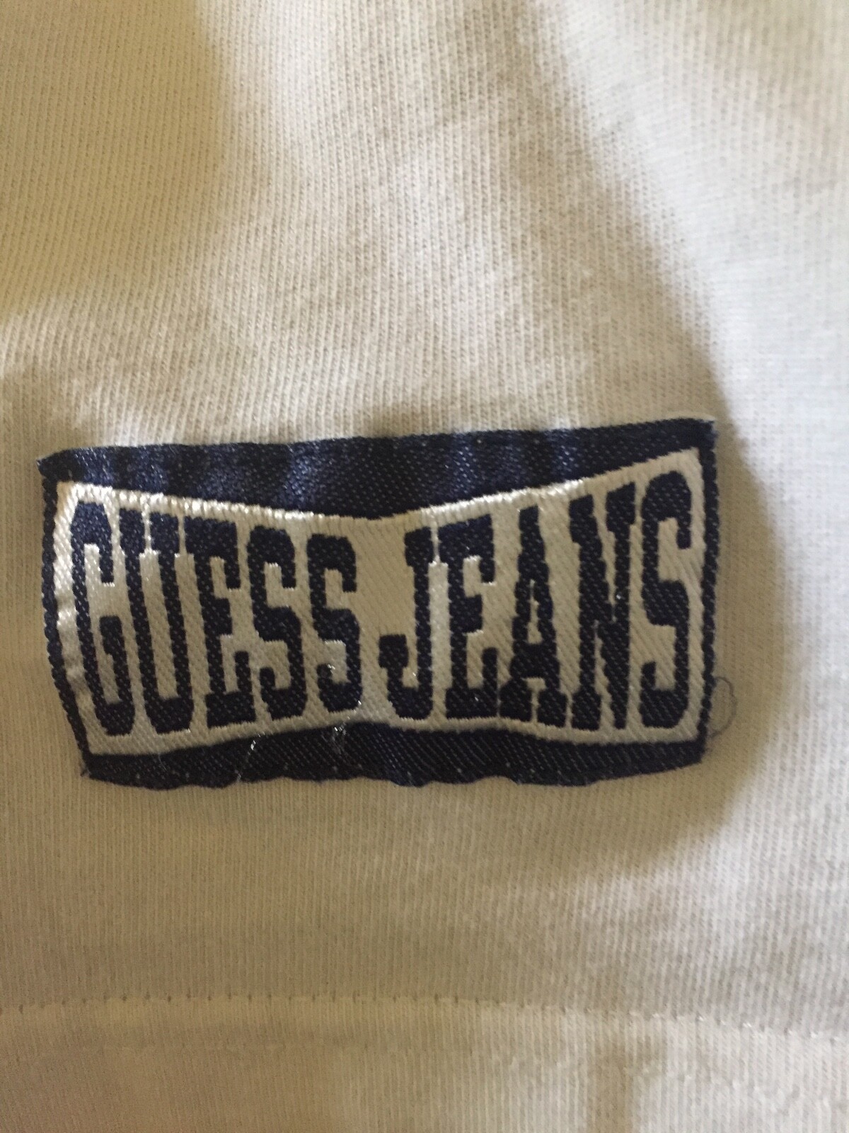 Vintage Guess Men’s Blue White Stripe Button Front Ho… - Gem