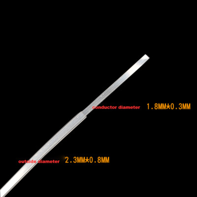 Audiocrast 100% 5N solid Pure Solid Silver Wire With PTFE Insulation 1 ...