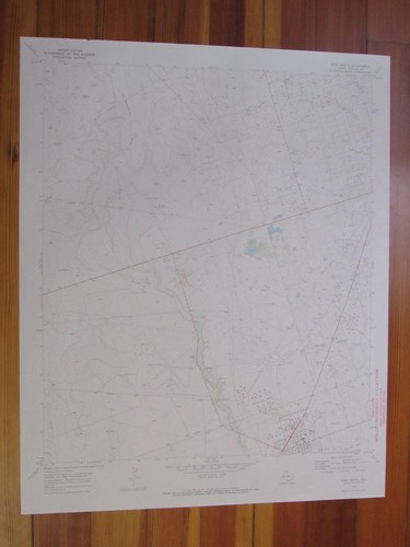 Wink North Texas 1973 Original Vintage USGS Topo Map | eBay