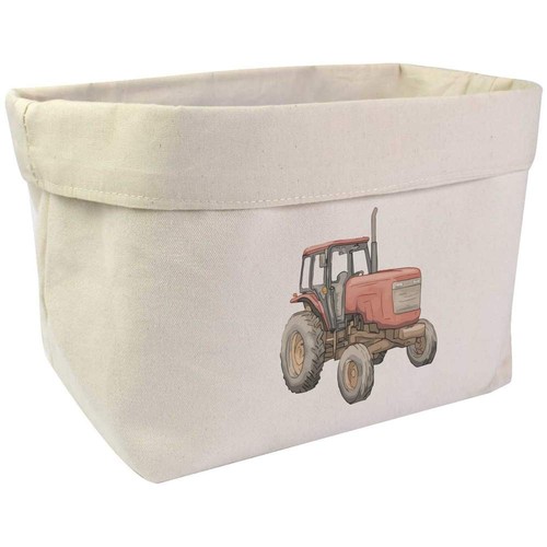 Large 'Rustic Old Farm Tractor' Canvas Organiser / Storage Bag ...