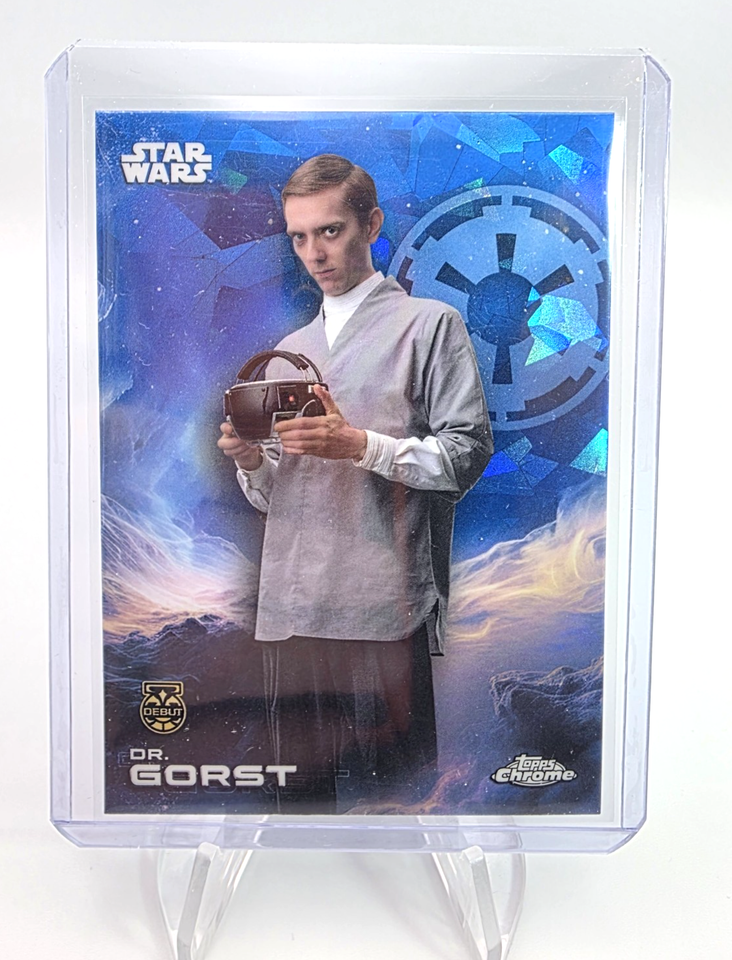 2025 Topps Star Wars Chrome + Sapphire Dr. Gorst 4 Card Rainbow Lot ...